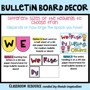 Back to School Hot Air Balloon Bulletin Board Idea and Door Decor - Etsy