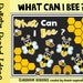 Bee Themed Bee Craft Affirmation Bulletin Board Kit What Can I Be? - Etsy