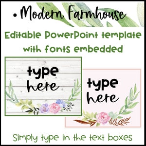 Modern Farmhouse Behavior Clip Chart for Classroom Management⎮editable ...