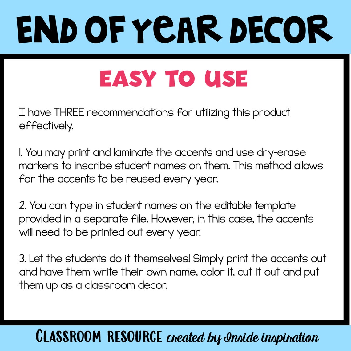 End of Year Popping Into Summer Popcorn Themed Bulletin Board Kit - Etsy