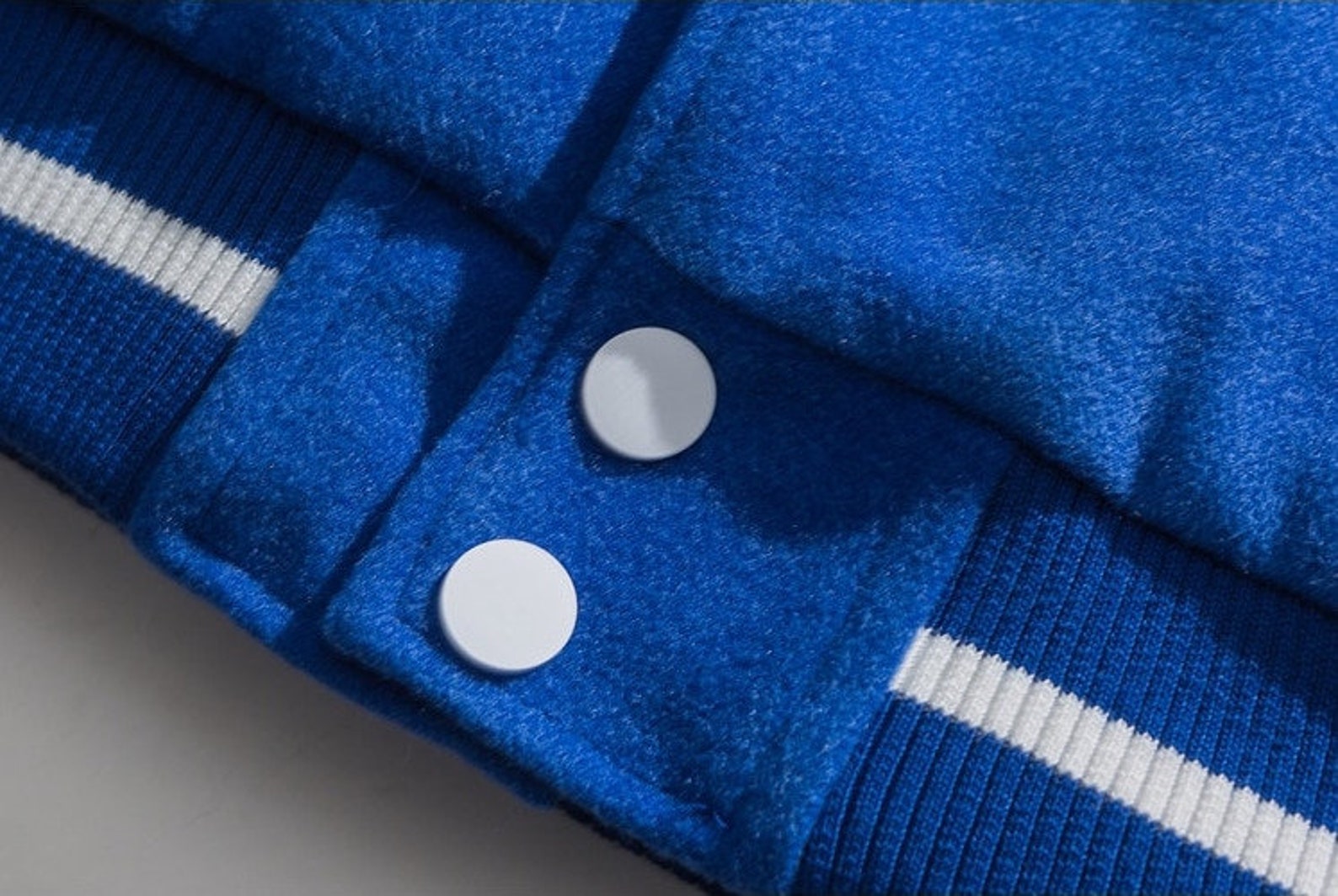 Rib Sleeve Embroidery Variety Jacket - Etsy