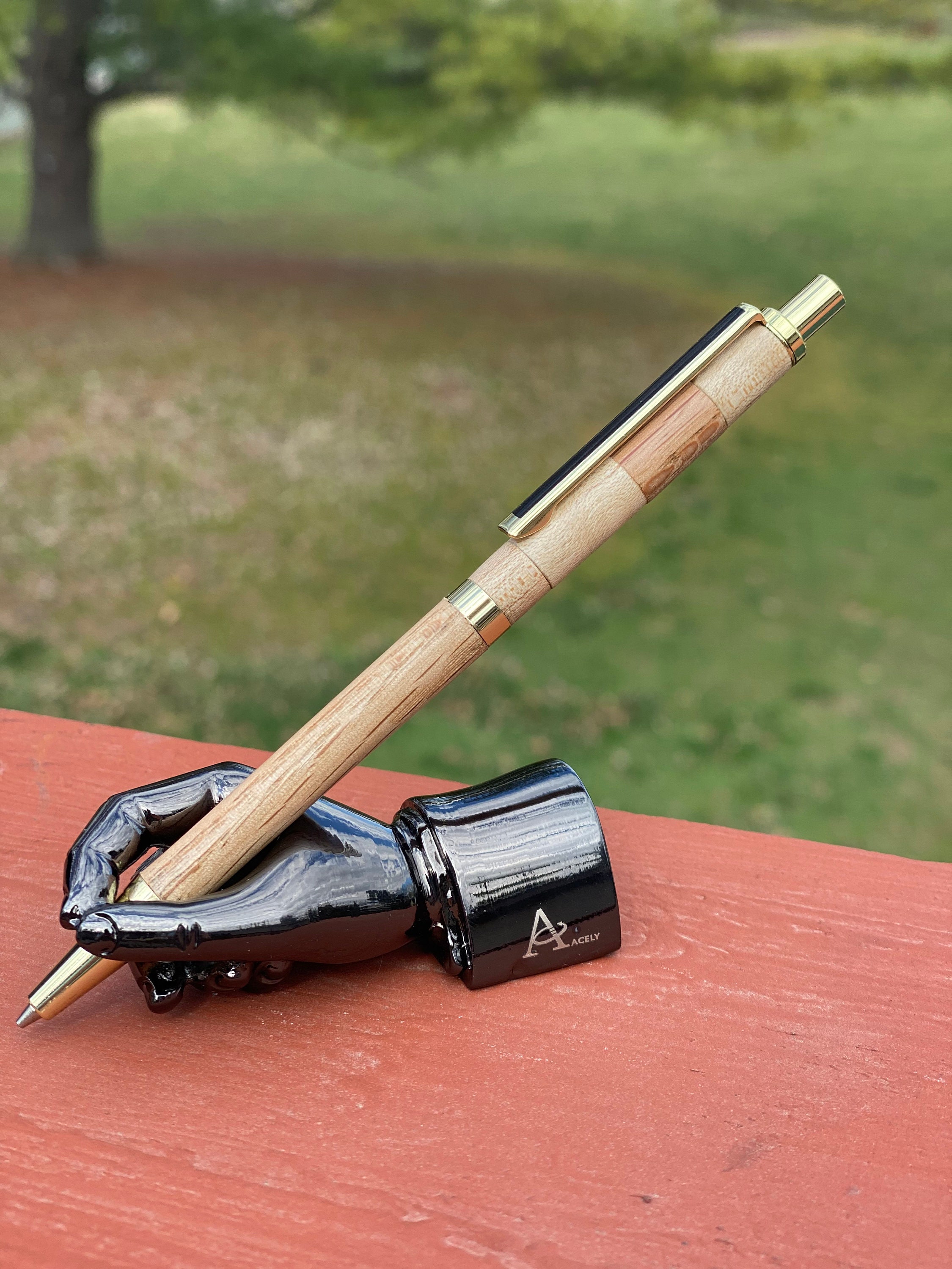 Handcrafted 7mm Oak and Maple 7mm Pencil - Etsy