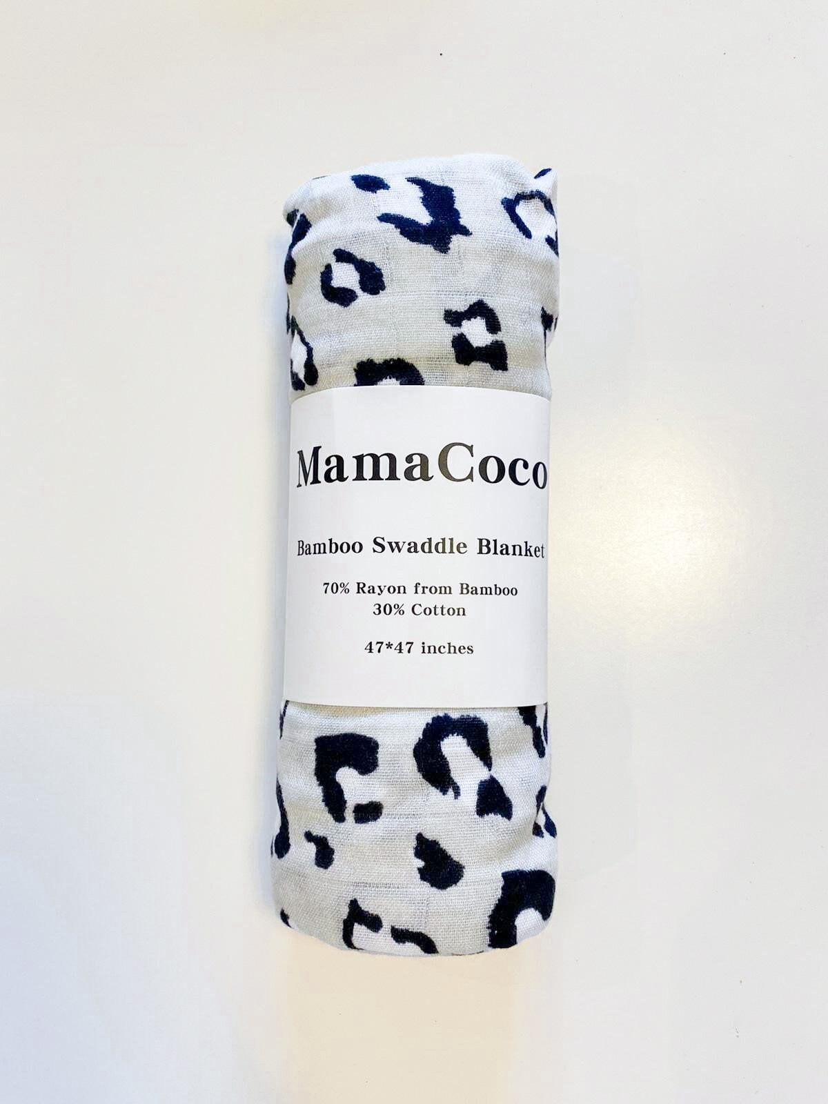Grey Leopard Swaddle Muslin and Hat the Perfect Newborn Gift - Etsy UK