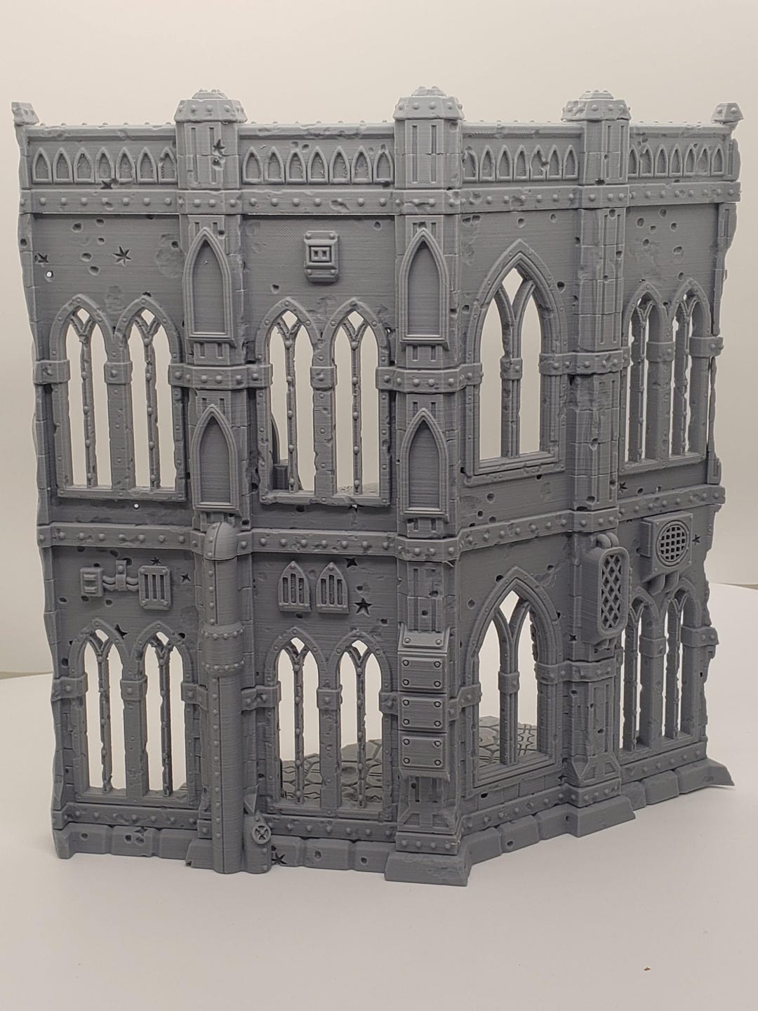 Right Wall: Domina Ferrum Grim Dark Imperial Resin 3D Printed Scenery ...