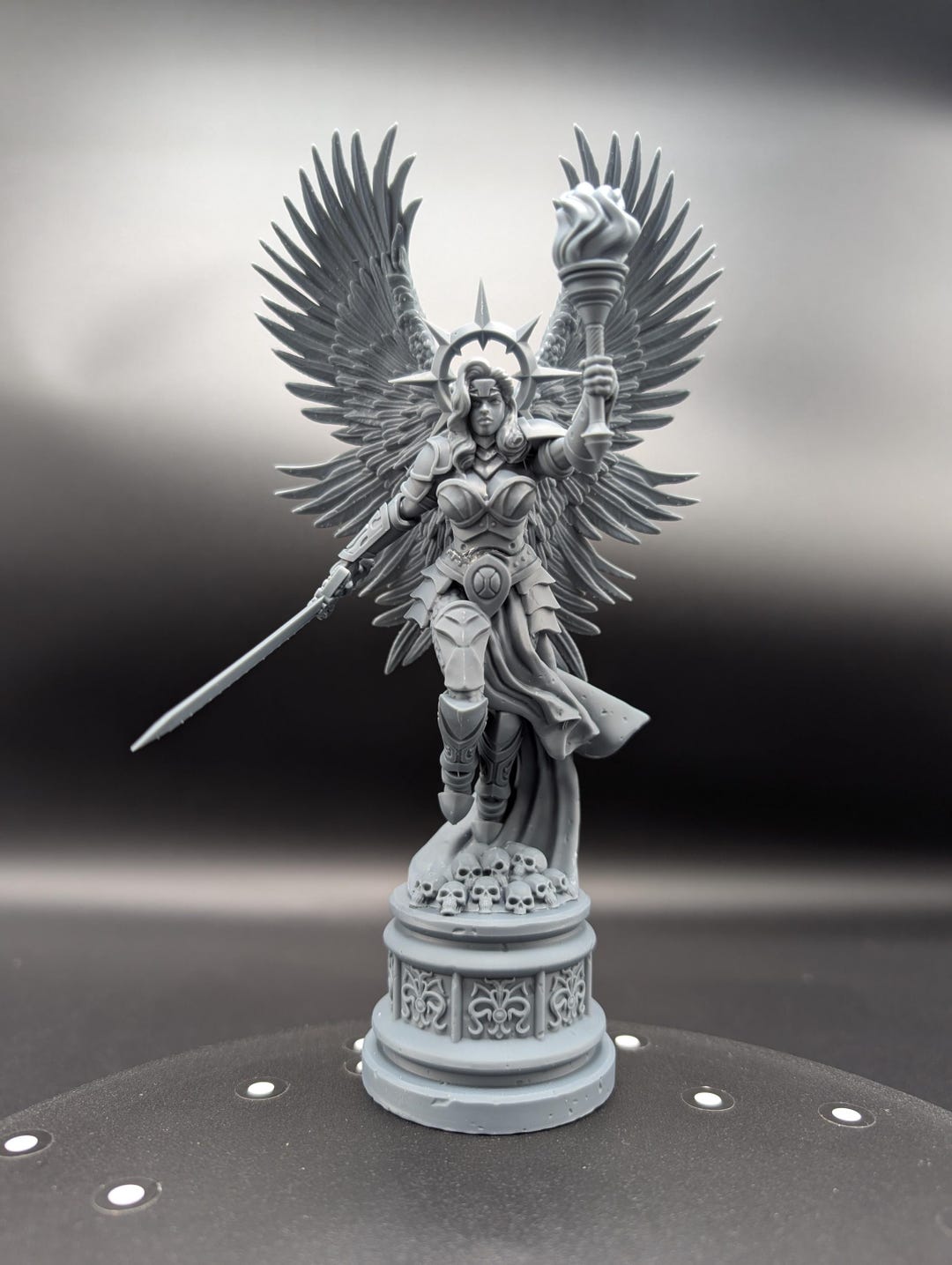 Statue of a Sacred Order Saint: Crippled God Foundry Grim Dark Future ...