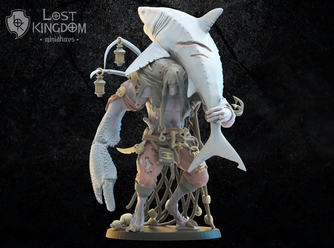 Eldritch "the Claw", Vycanthrope Hero: Lost Kingdom Miniatures Undead ...