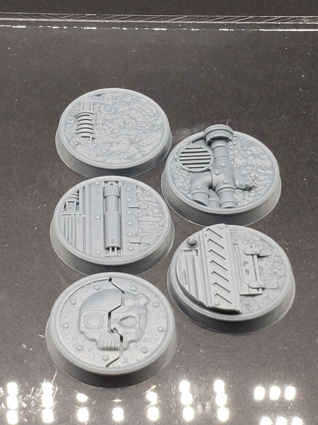 Field of Mars 25mm Bases for Miniature Wargaming Resin 3D Printed - Etsy