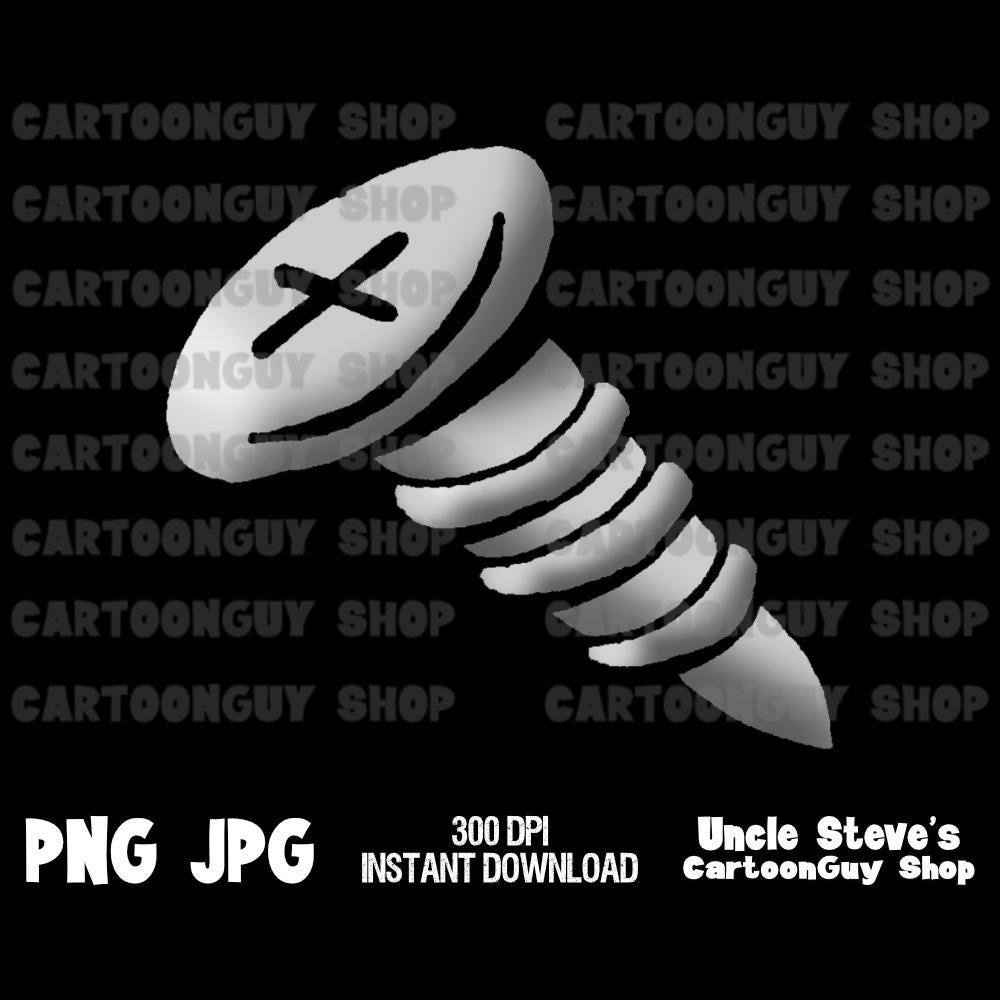 Cartoon Screws