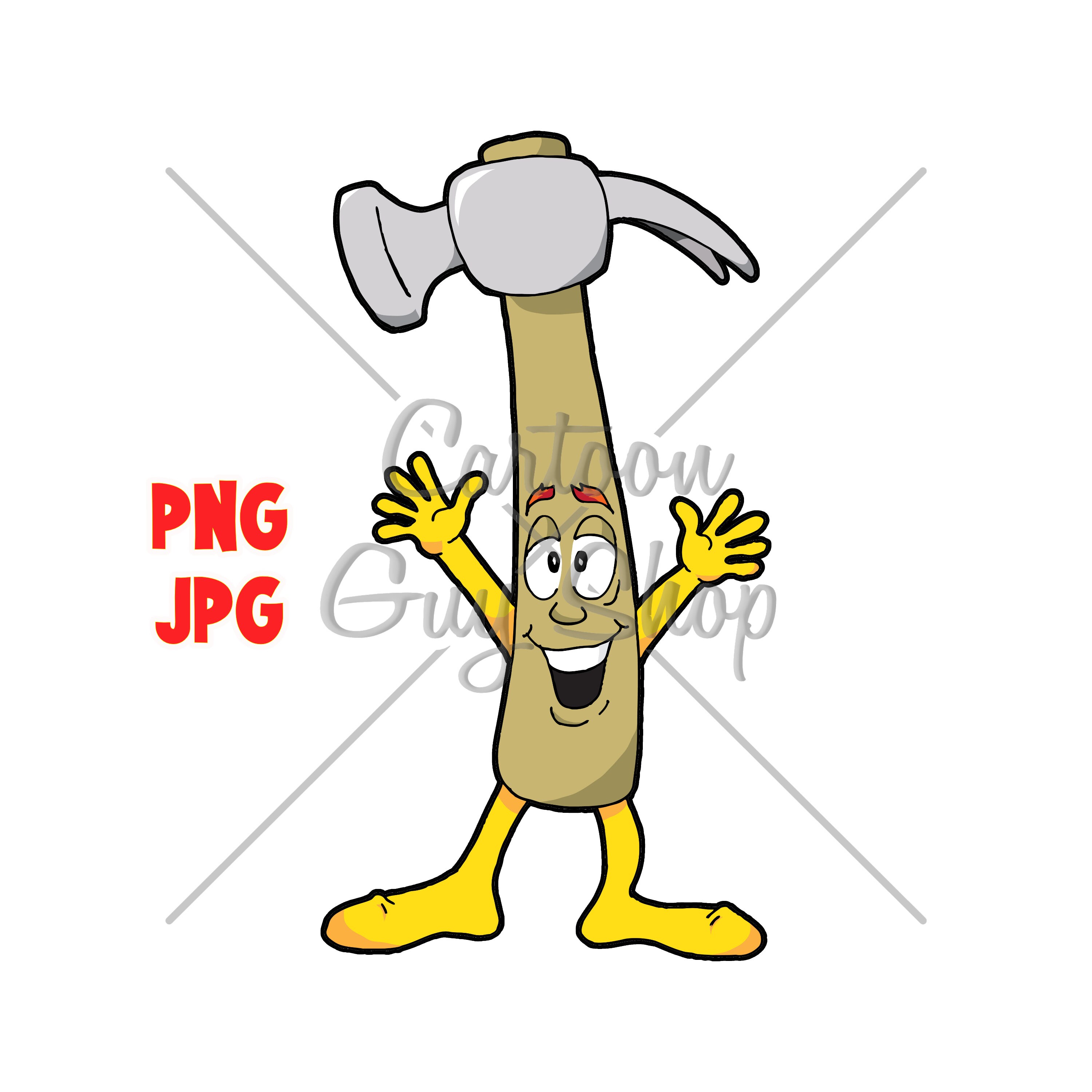 Hammer And Nail Animated