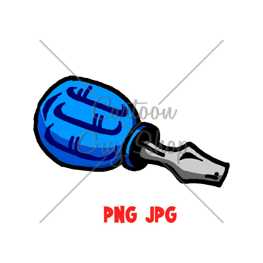 Stubby Screwdriver PNG JPG Cartoon Screwdriver Clipart Digital Download ...