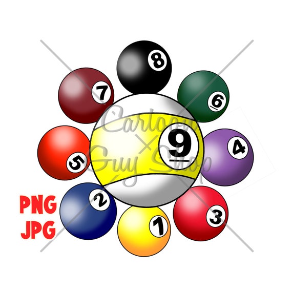 8 Ball Clip Art Png