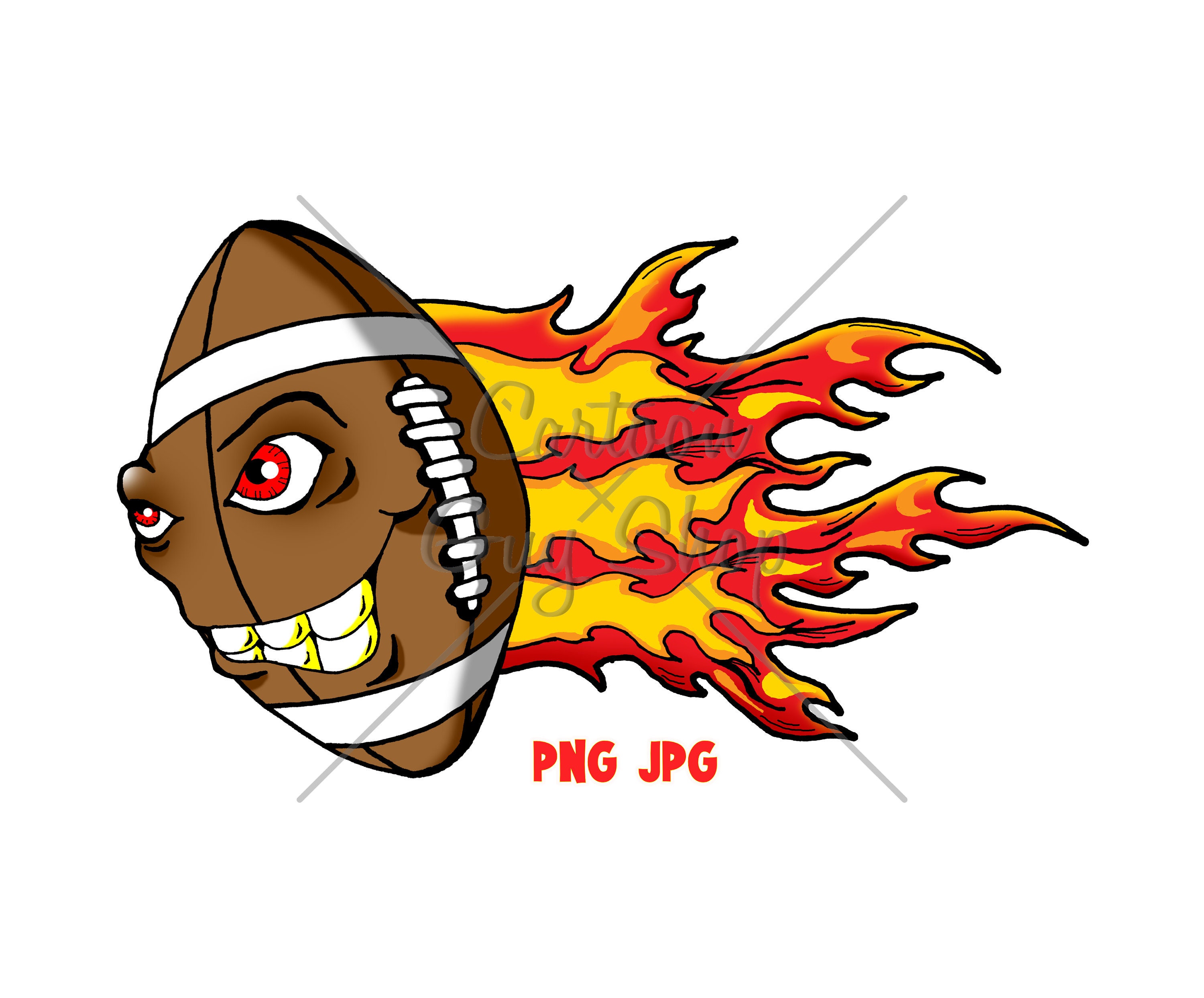 Football Quarterback Cartoon