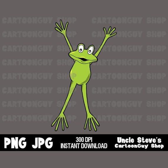 Frosch Springt Clipart Spring Frog Clipart {Cute Frog Clip Art} By