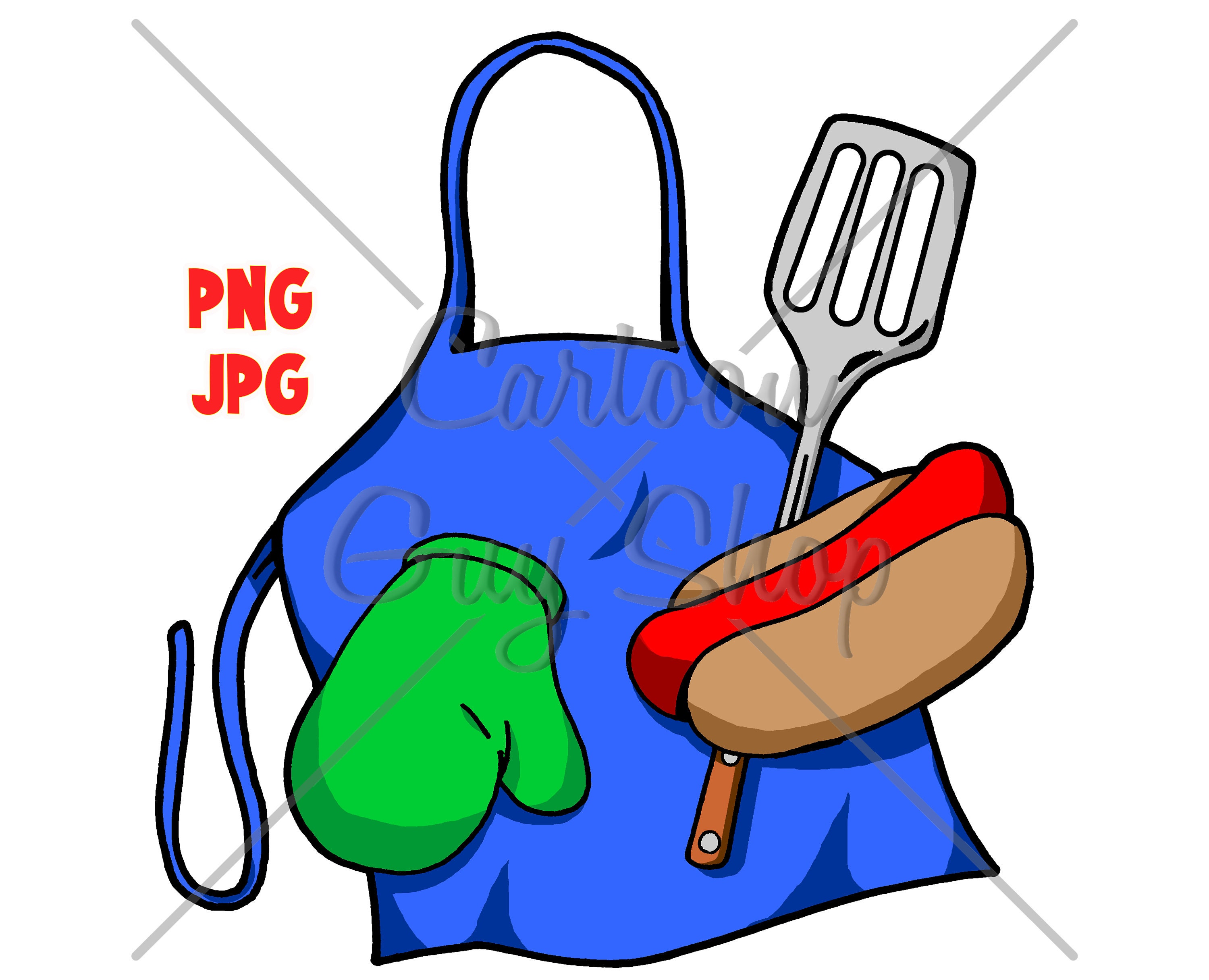 Picnic PNG JPG Cartoon Cookout Clipart Digital Download. | Etsy