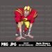 Football Clip Art - A Dazed Looking Football Player - PNG - JPG ...