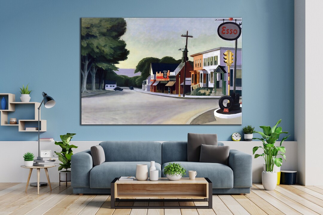 CANVAS ART PRINT Portrait of Orleans by Hopper Canvas Print Edward ...