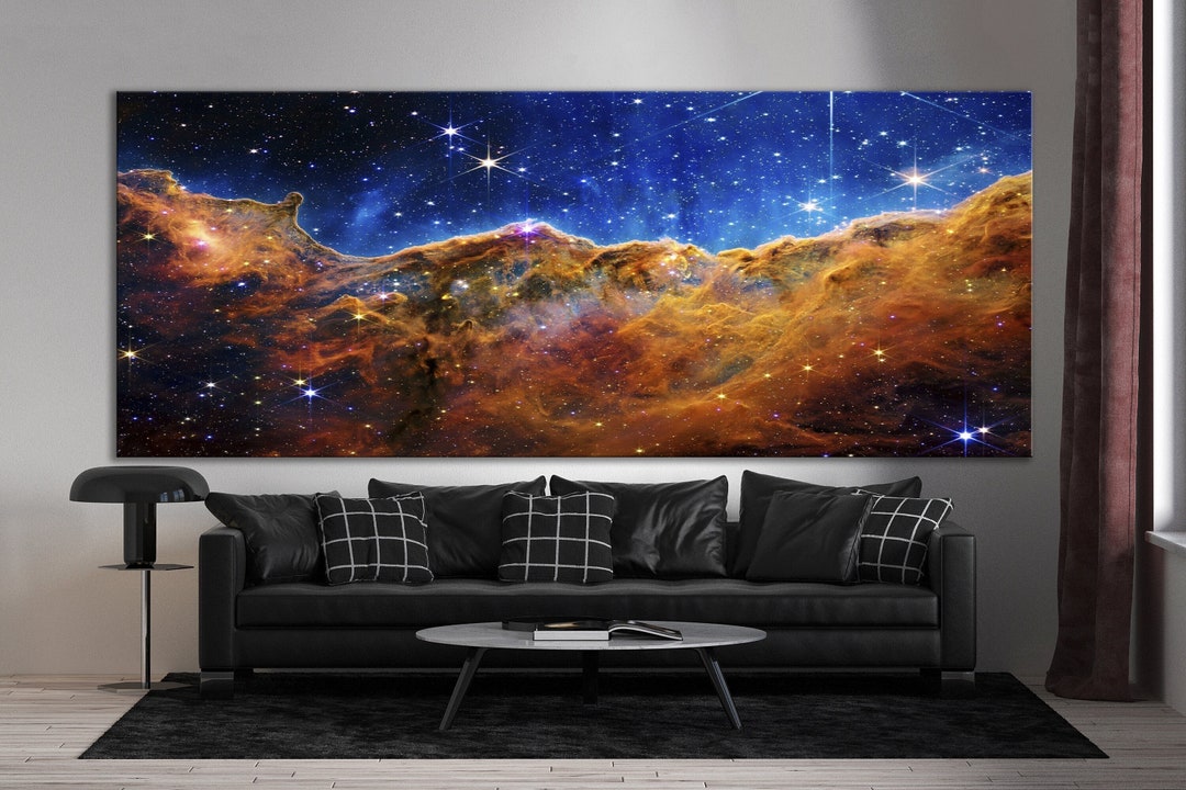 CANVAS ART PRINT Nasa Deep Field Print Carina Nebula Canvas Art Print ...