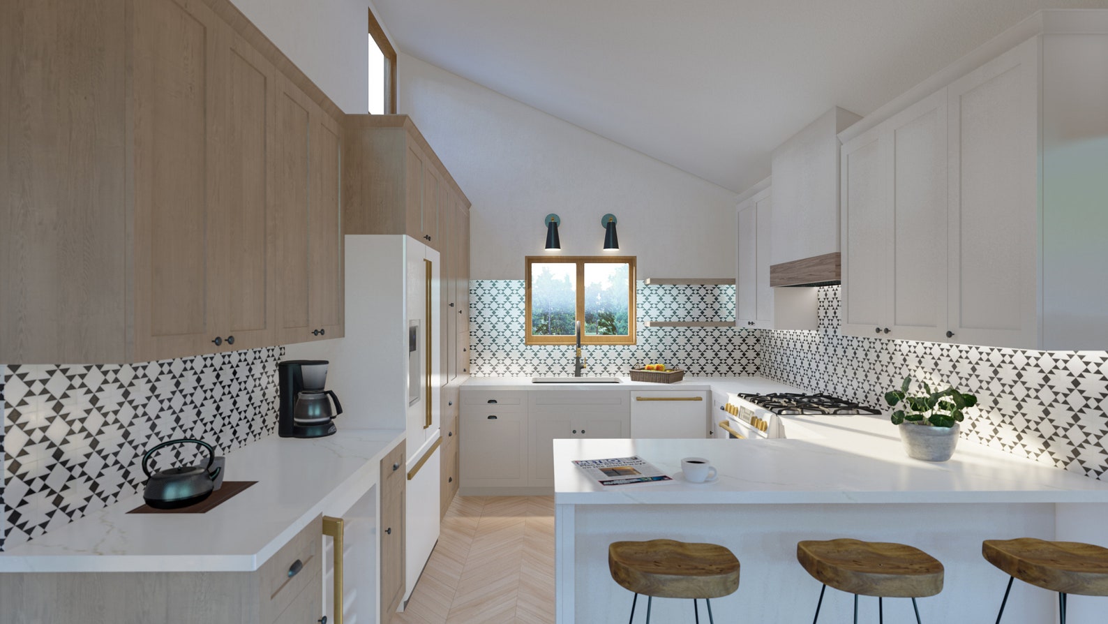 Complete Kitchen Design and Kitchen Rendering Service With Kitchen ...