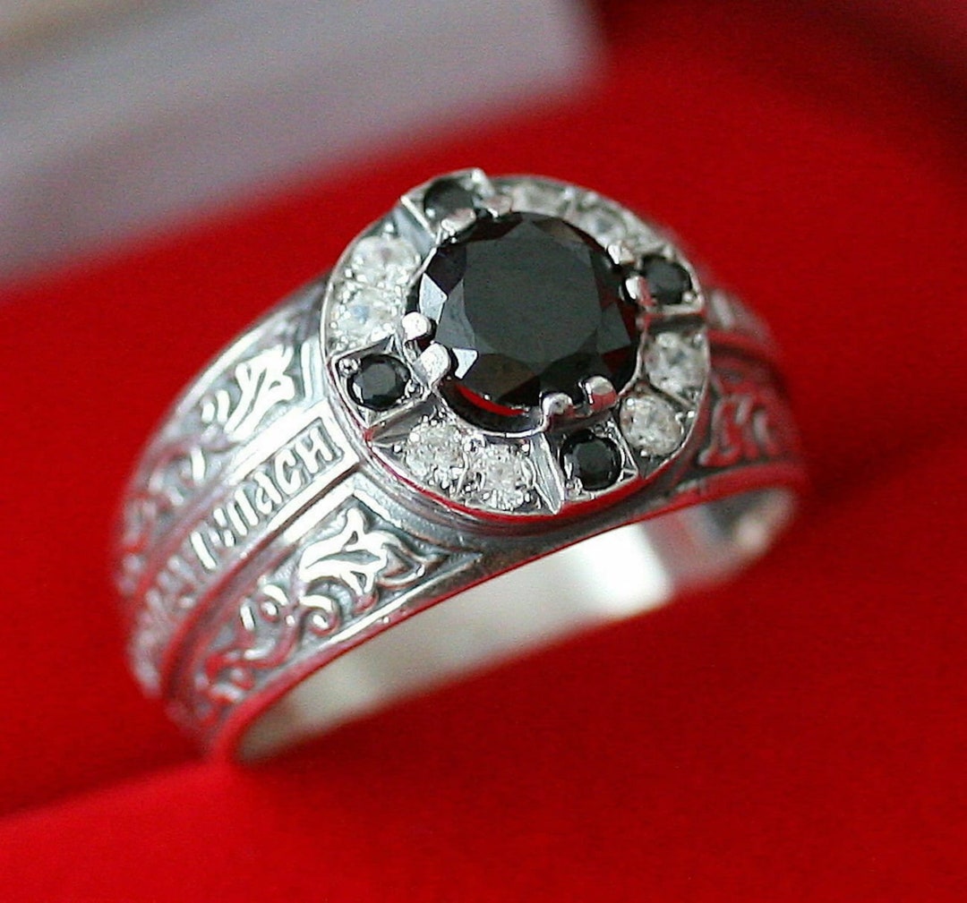 Men Russian Orthodox Ring Prayer Protective Ring.save and Protect ...