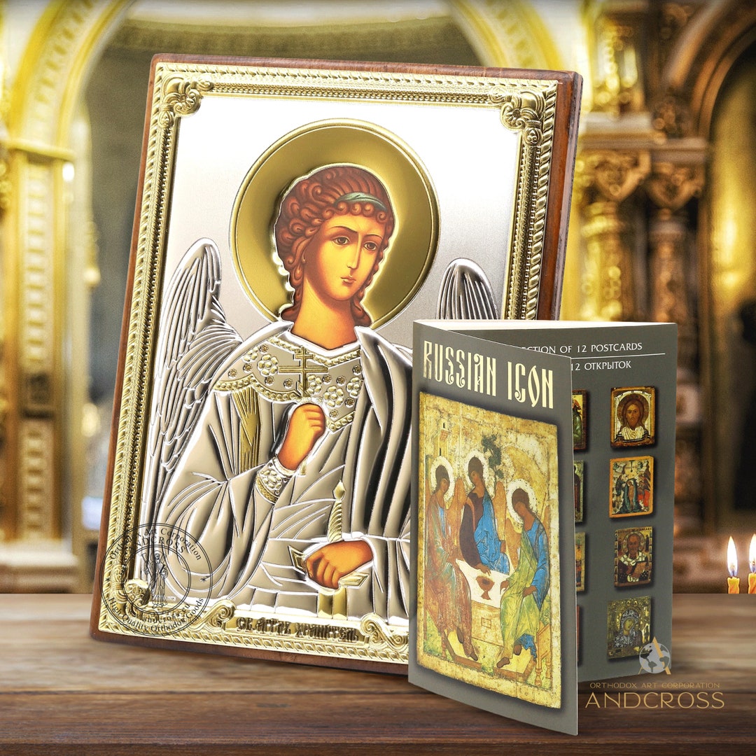 The Icon of Saint Guardian Angel / Collection of 12 Rare - Etsy