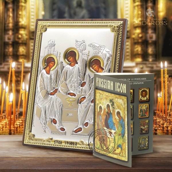 Holy Trinity Prayer Card - Etsy