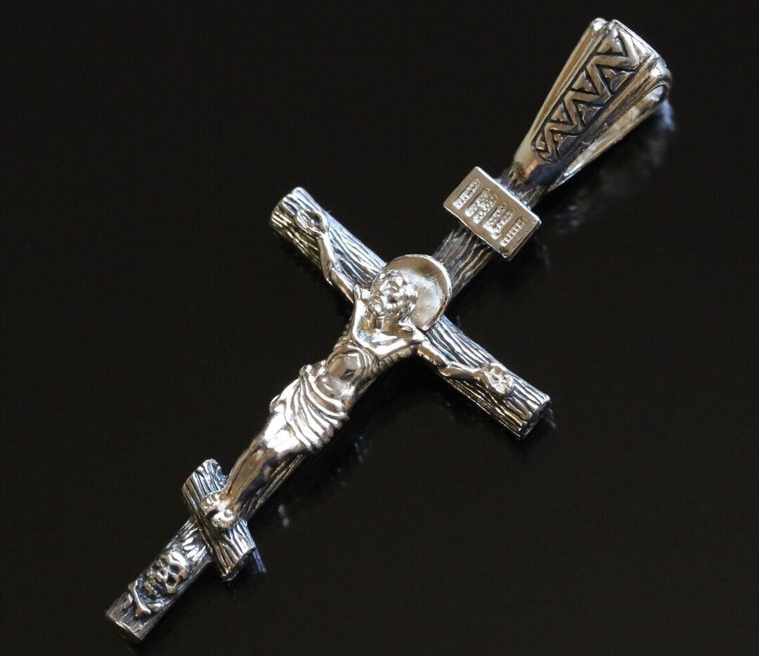 Classic Traditional Russian Orthodox Christian Body Crucifix Save and ...