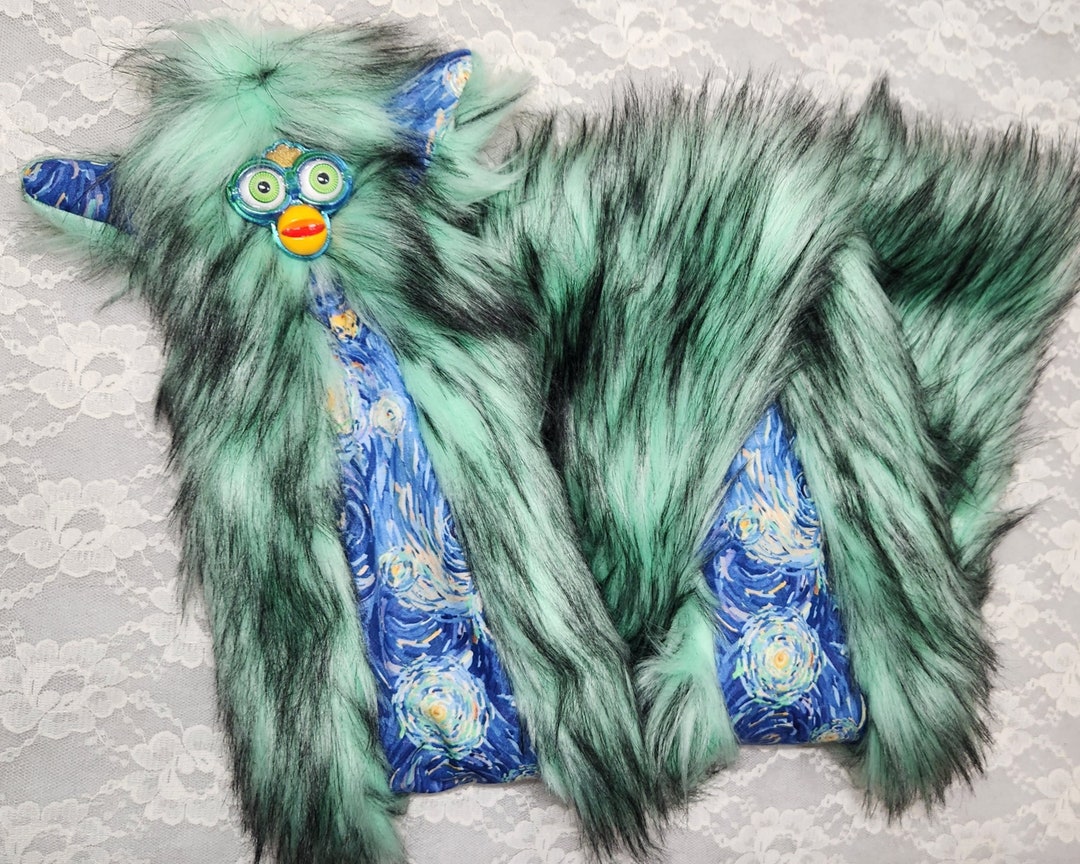 Long Furby Skin Unstuffed: Starry Night - Etsy