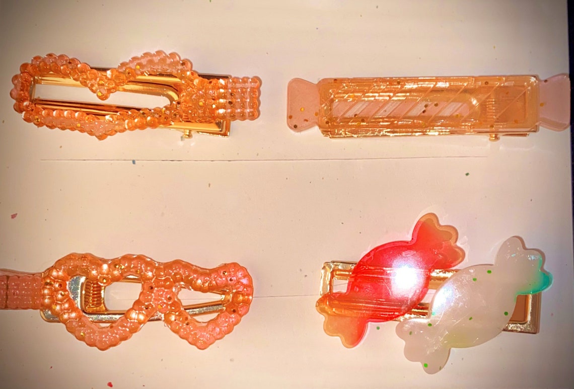 Fun and Flirty Hair Clips Multiple Styles | Etsy