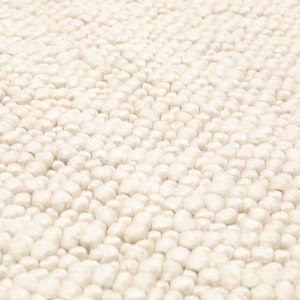 Contemporary Bohemian Soft Chunky Pebbles Hand Knitted Felted Wool ...