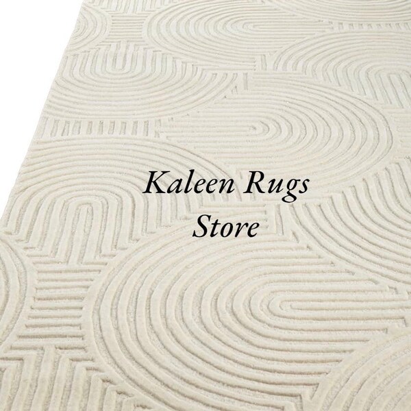 Modern Abstract Rug - Etsy
