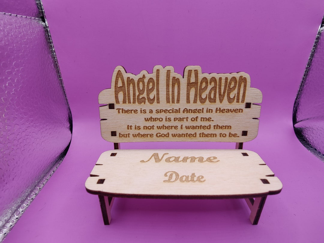 In Loving Memory Memorial Gift Bench for Loved Ones MUM DAD - Etsy