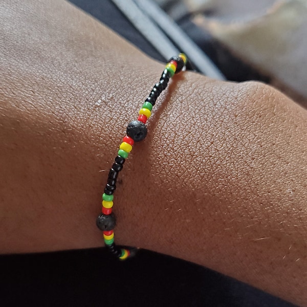 Rasta Bracelet - Etsy
