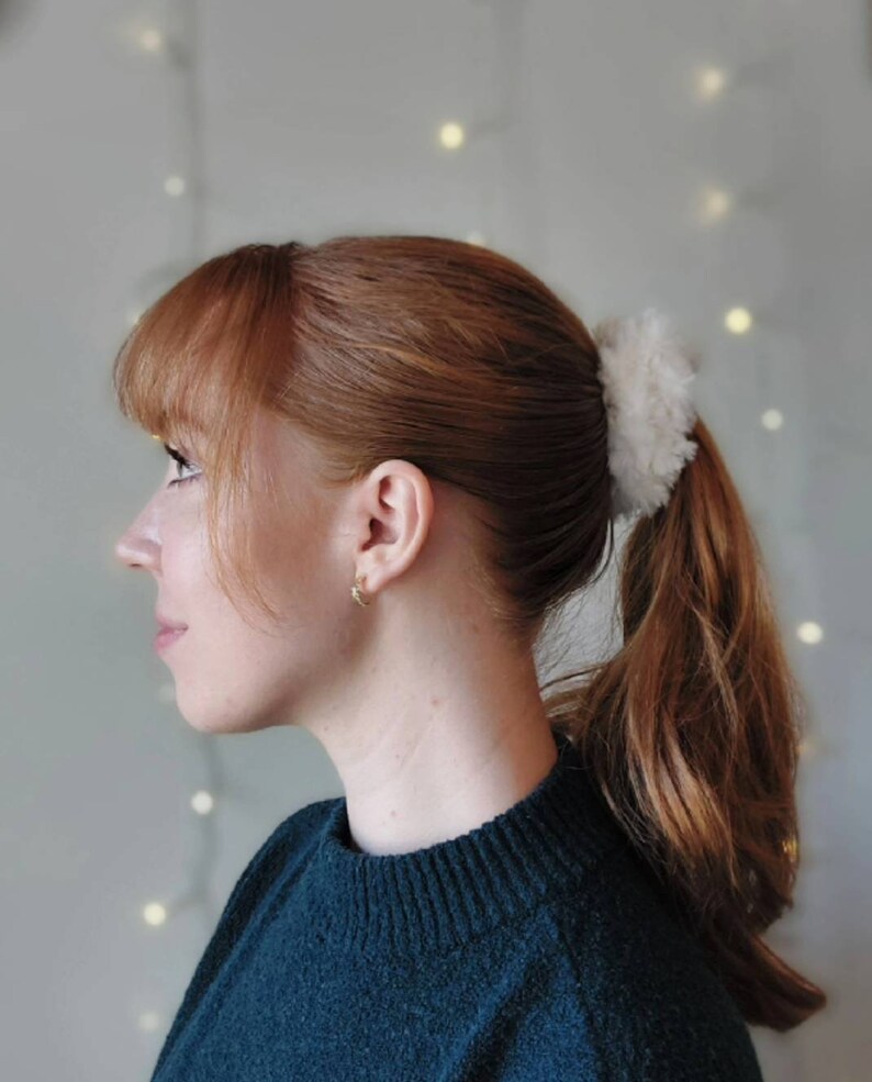 Faux Fur Scrunchie Sets - Etsy