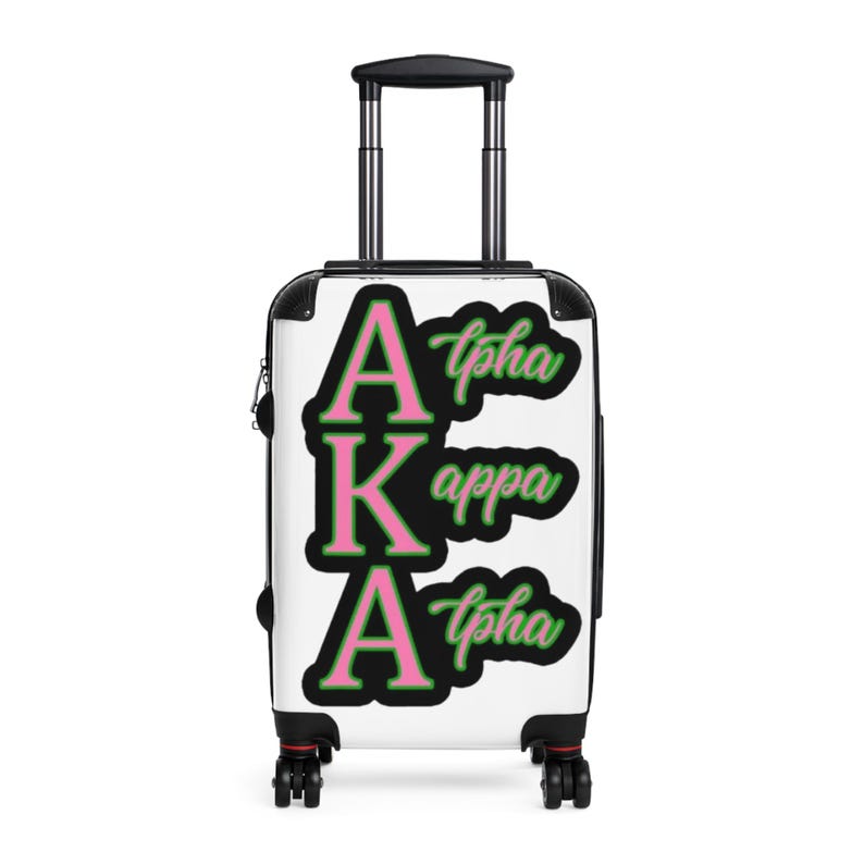 Alpha Kappa Alpha AKA Suitcase - Etsy