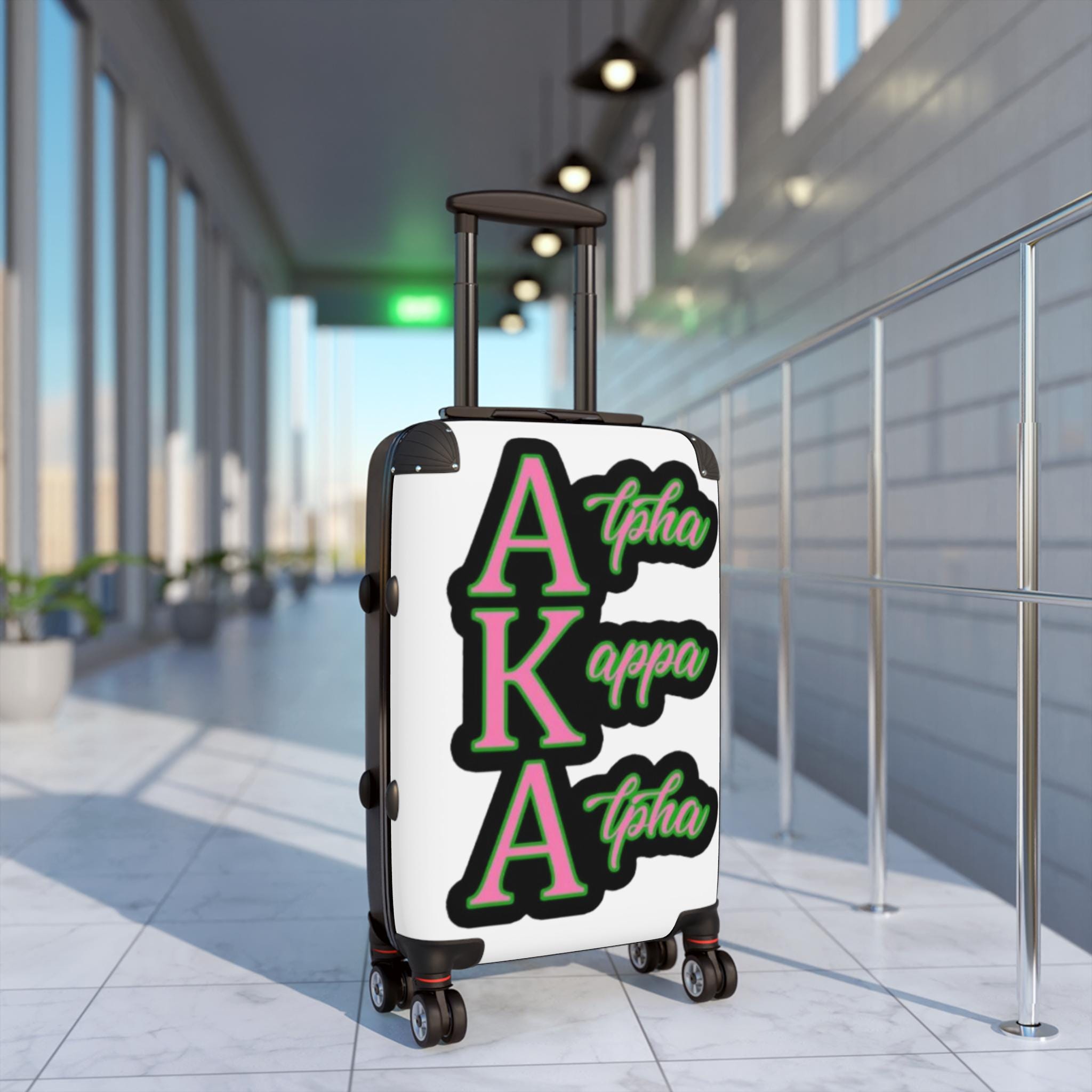 Alpha Kappa Alpha AKA Suitcase - Etsy