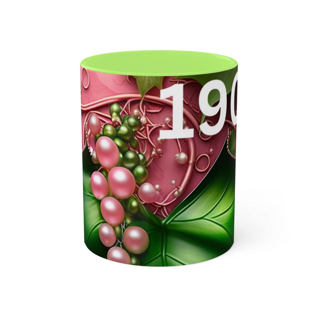 Alpha Kappa Alpha AKA Colorful Mugs, 11oz Ceramic Drinkware - Etsy