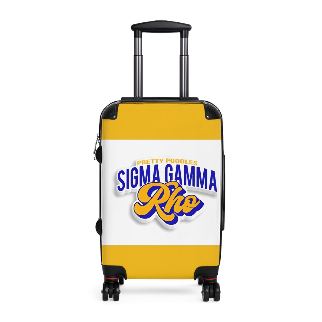 Sigma Gamma Rho Inspired Suitcase - Etsy