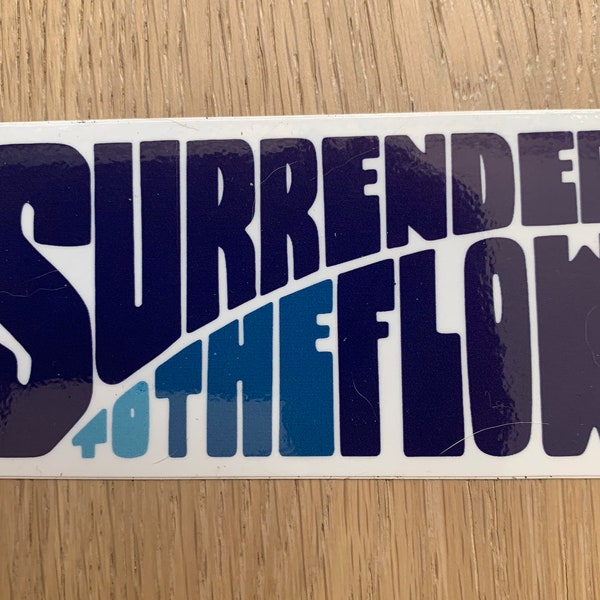 Surrender to the Flow - Etsy
