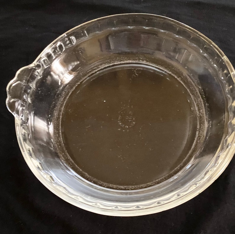 PYREX Pie Dish Vintage Scalloped Handles Borosilicate Glass - Etsy