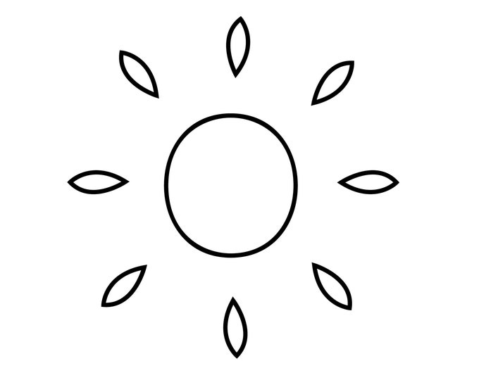 Sun SVG, Sunshine SVG, Sunny SVG, Sun Cut File, Sun Png, Sun Dxf, Sun ...