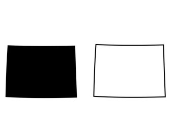 Colorado State Svg | Etsy