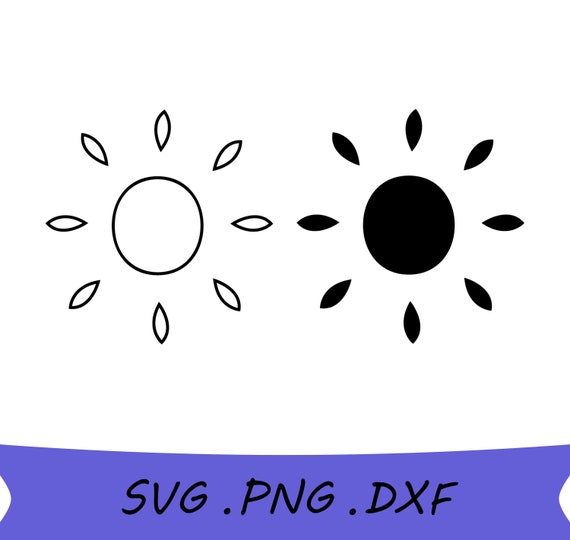 Sun SVG Sunshine SVG Sunny SVG Sun Cut File Sun Png Sun - Etsy UK