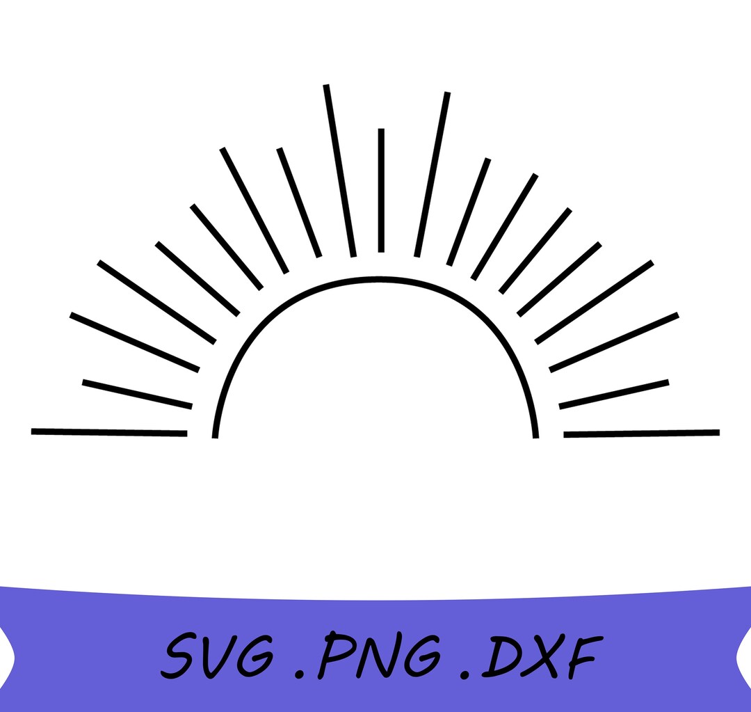 Sun SVG, Sunshine SVG, Sunny SVG, Sun Cut File, Sun Png, Sun Dxf, Sun ...