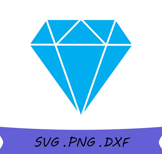 Diamond SVG Diamond PNG Diamond DXF Diamond Cricut Cut - Etsy