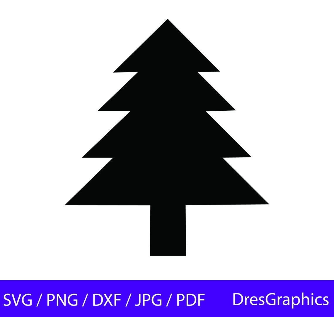 Christmas Tree SVG Holiday Tree SVG Christmas Tree PNG - Etsy