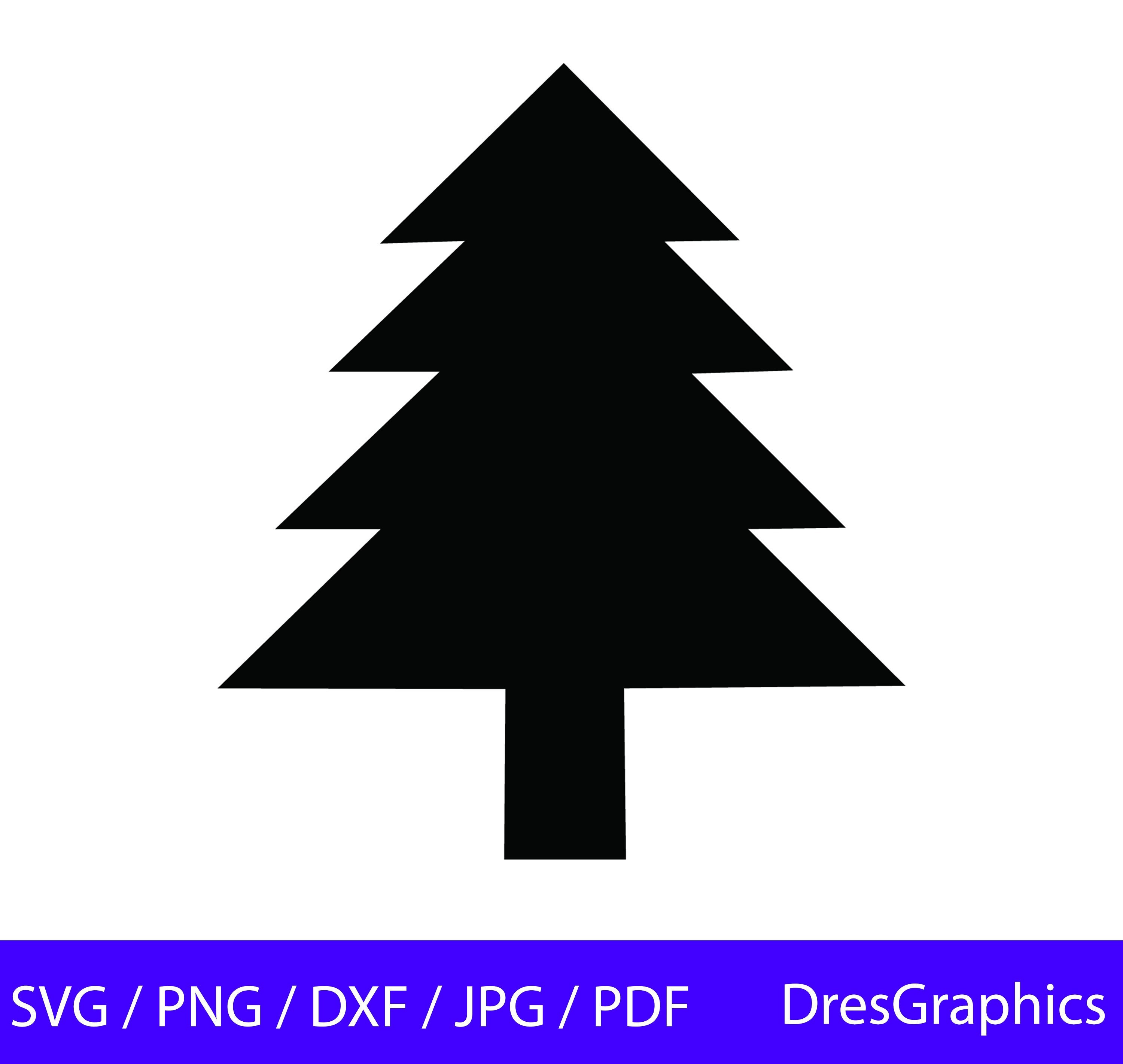 Christmas Tree SVG, Holiday Tree SVG, Christmas Tree PNG, Christmas ...