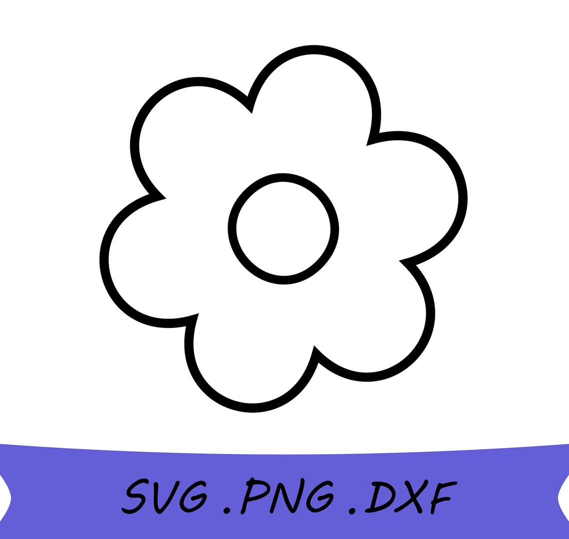 Daisy SVG, Flower SVG, Daisy PNG, Daisy Dxf, Daisy Silhouette Svg, Cute ...