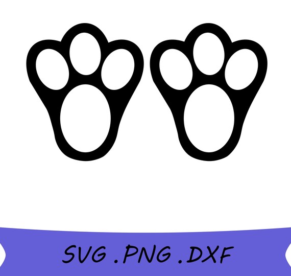 Rabbit Feet SVG Rabbit Feet PNG Rabbit Feet Silhouette SVG - Etsy Canada