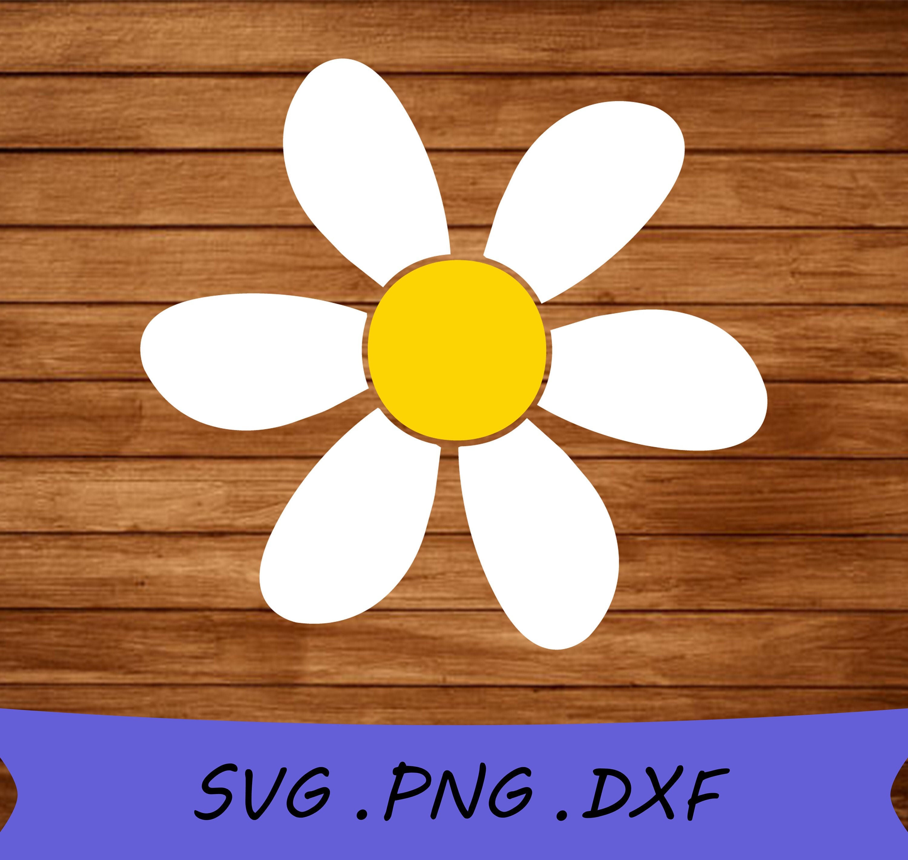Daisy SVG Flower SVG Daisy PNG Daisy Dxf Daisy Flower Svg - Etsy España