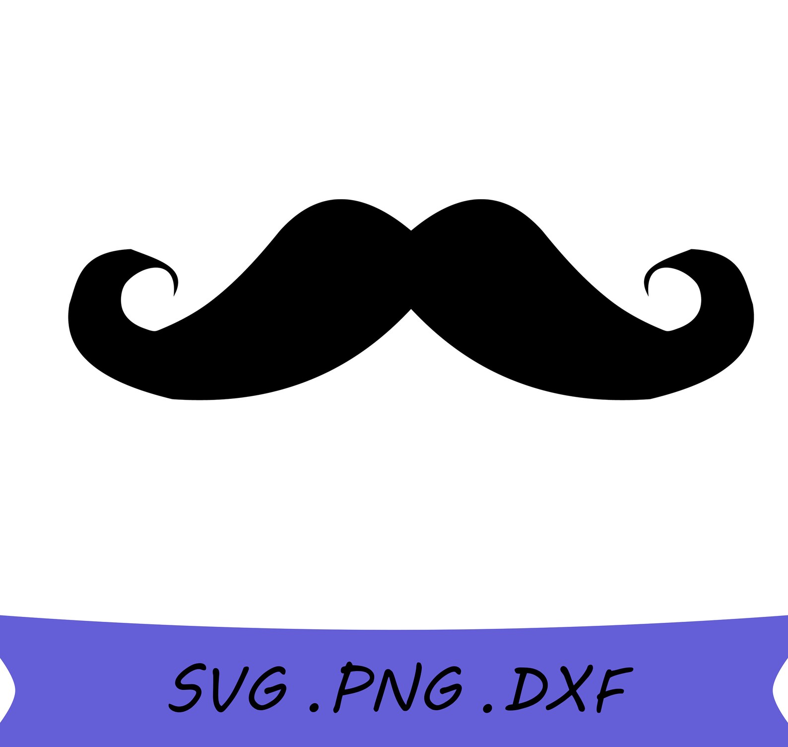 Gentleman Mustache SVG Mustache SVG Fathers Day Dad SVG - Etsy